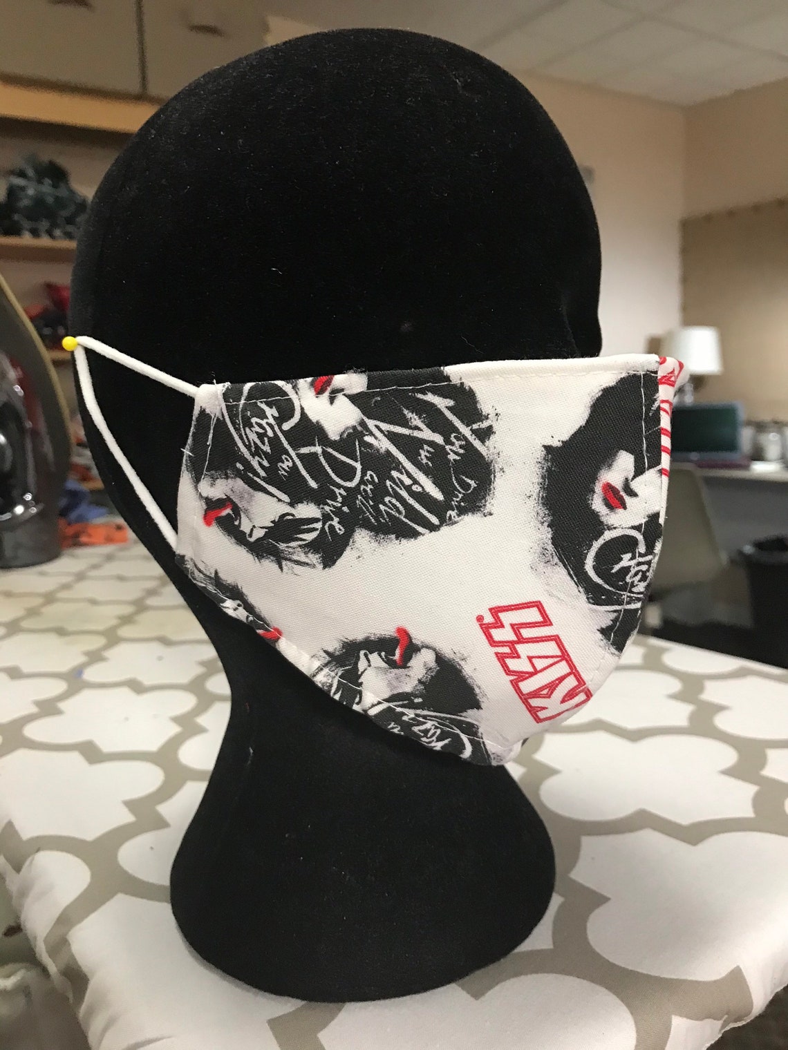 Kiss Face Mask | Etsy