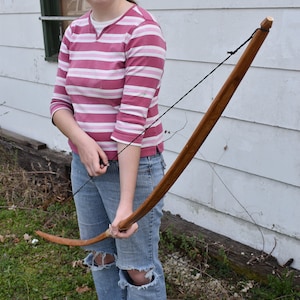 Wooden Longbow - English Longbow - Native American - REAL Wood Archery ...