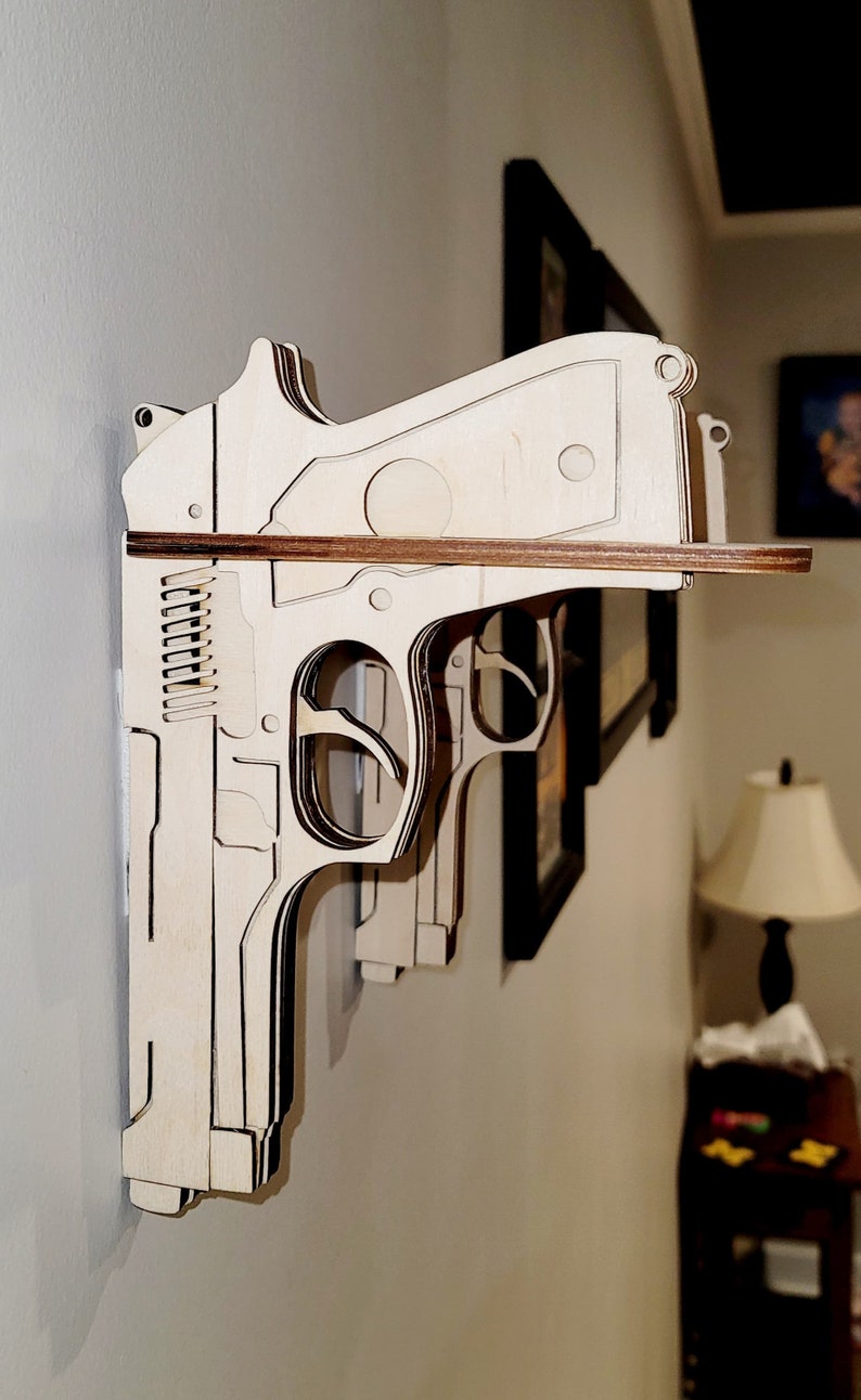 GUN SHELF LASER Cut, Svg, Pdf, Eps, Dxf, Instant Download - Etsy