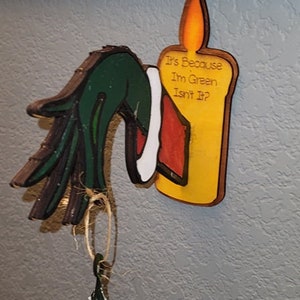 Grich Hand Wall Mount Tree Stealer Svg Laser Cut File Only - Etsy