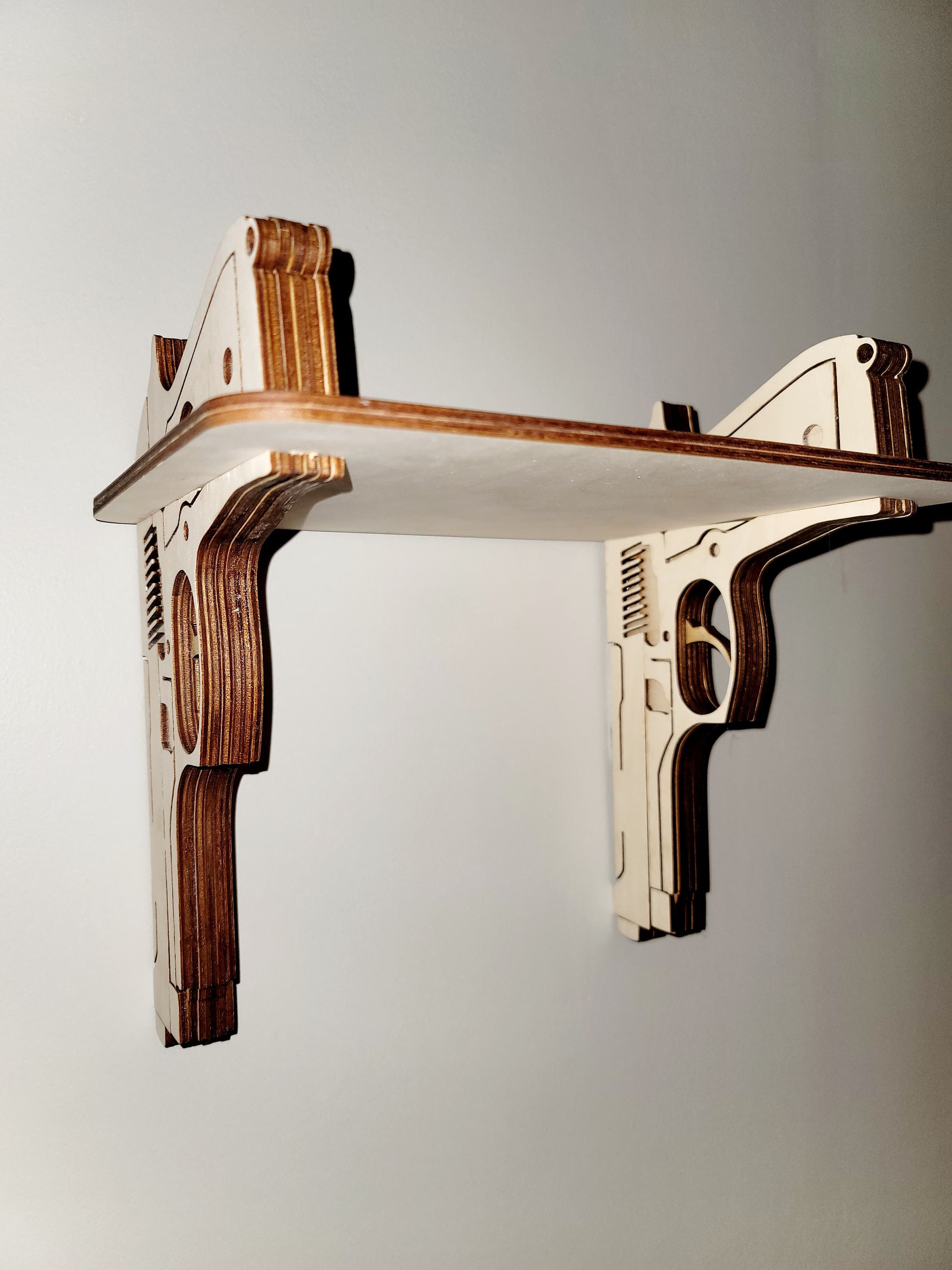 GUN SHELF LASER Cut, Svg, Pdf, Eps, Dxf, Instant Download - Etsy