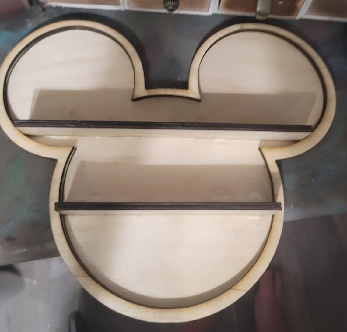 Mickey or Mini Shelf Swvg Laser Cut File Only - Etsy