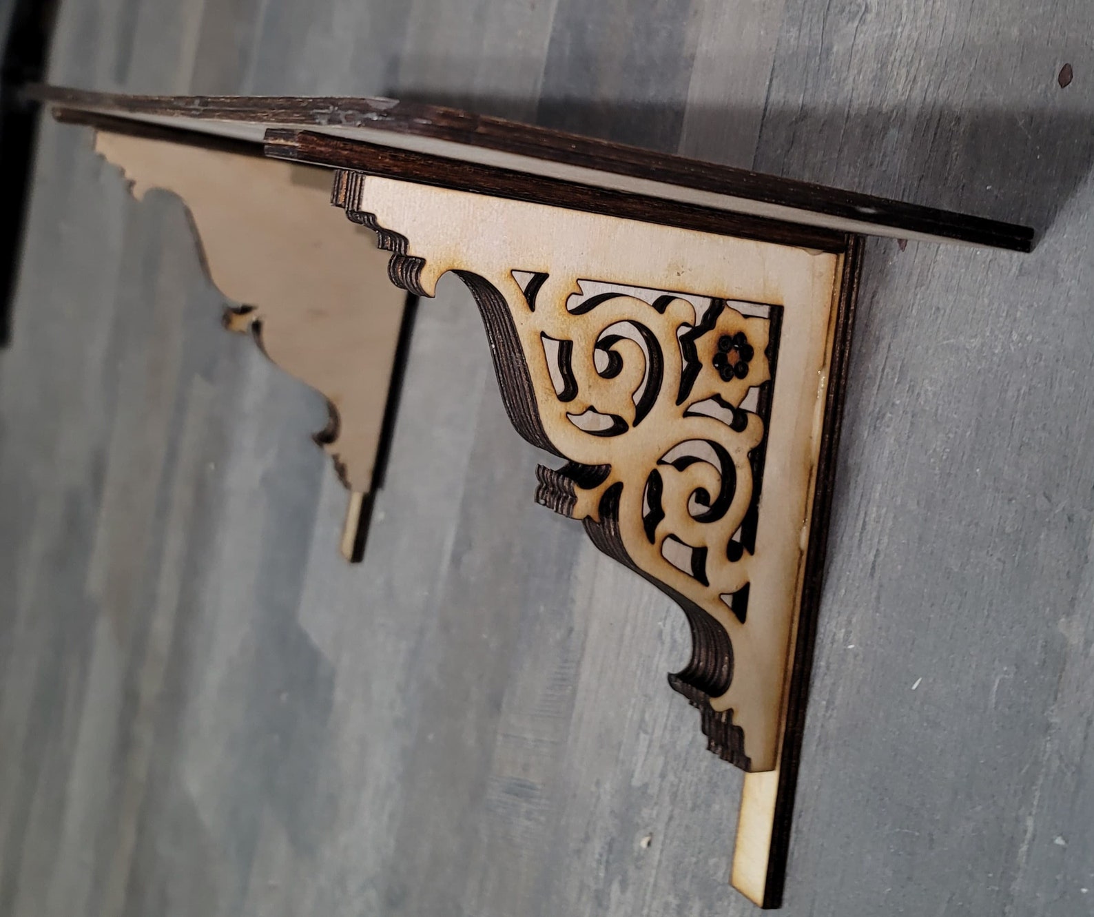 Svg Laser Cut File Svg Cut File for Corbels and Shelf. - Etsy