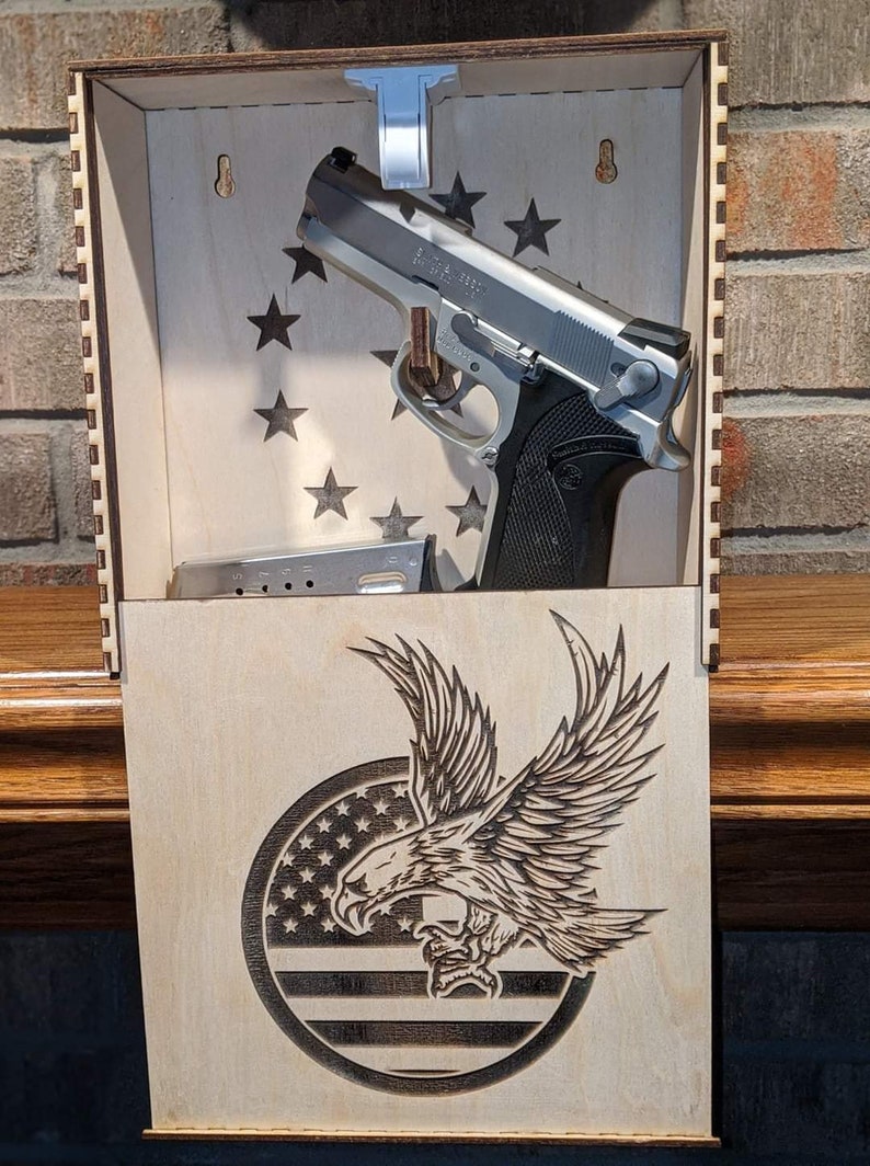 Svg Laser File Secret Box, Gun Hide Box - Etsy