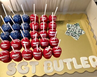 Cake Pop Box Pop Cake Boxes window cupcake boxes valentines | Etsy