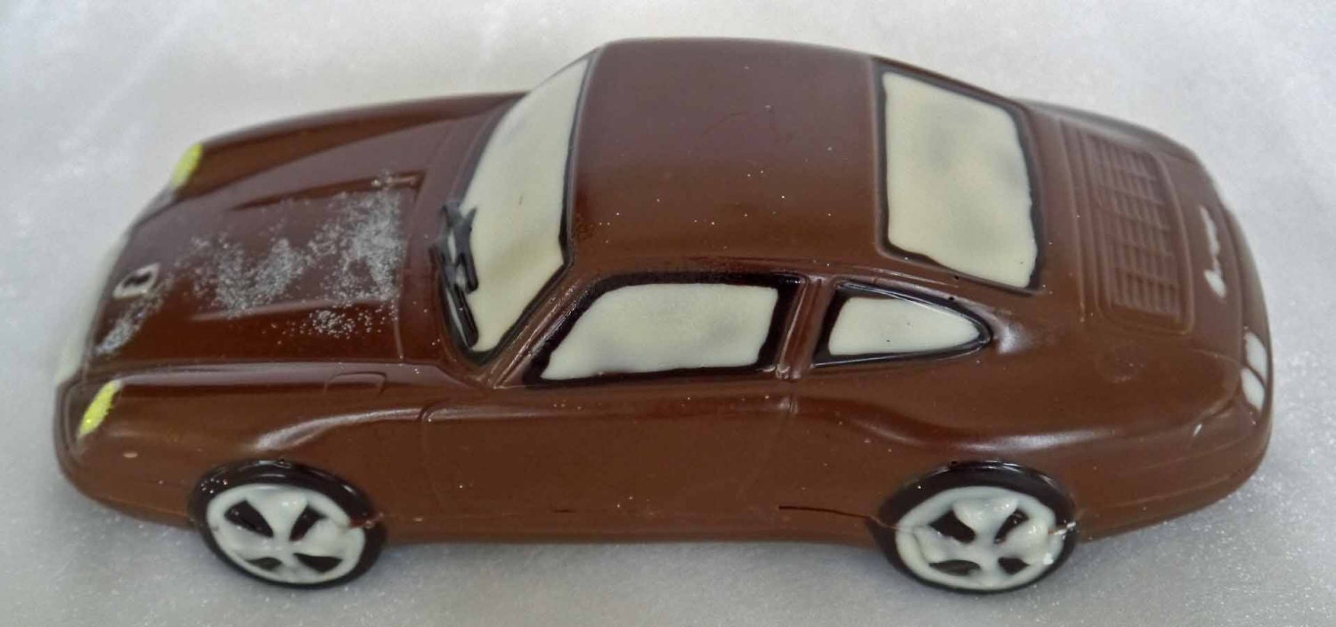 Hand-made Belgian Chocolate Porsche Sports Car - Etsy