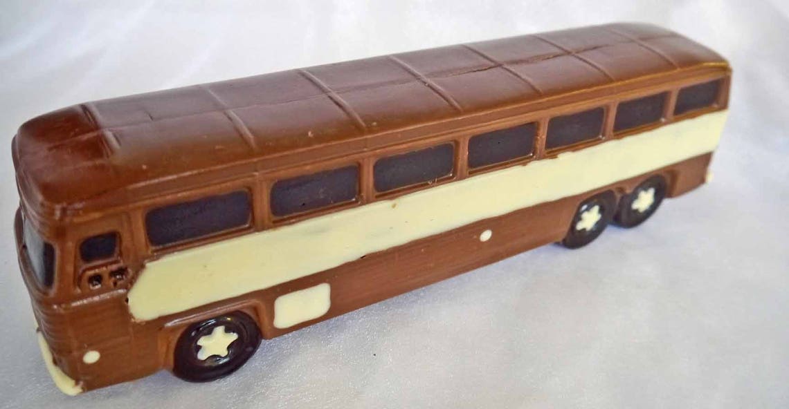 Hand-made Belgian Chocolate Bus. Choose From 2 Variations | Etsy UK