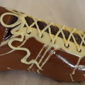 Hand-made Belgian Chocolate Football Boot or a Pair - Etsy UK