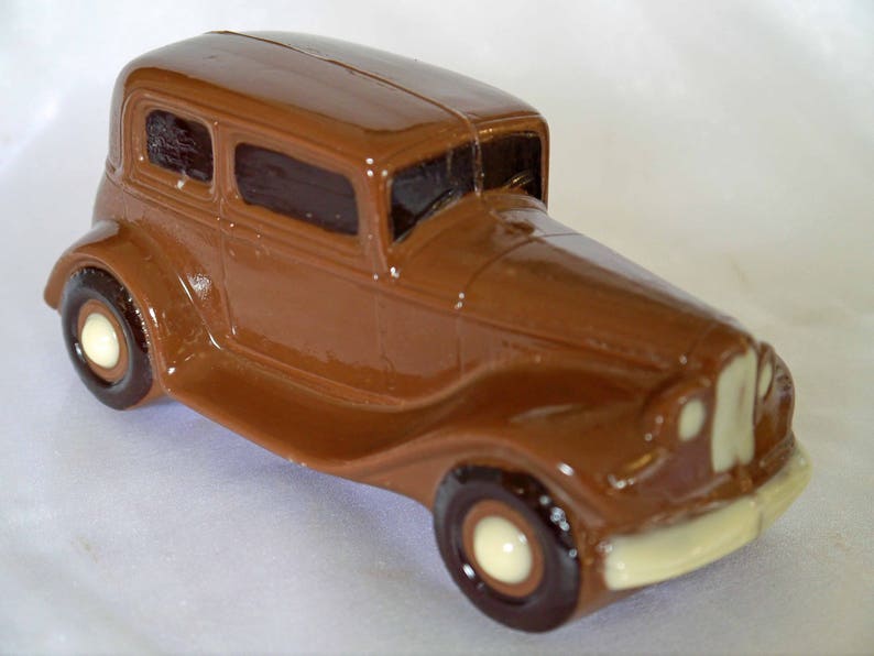 Handmade Belgian Chocolate Vintage Car - Etsy UK