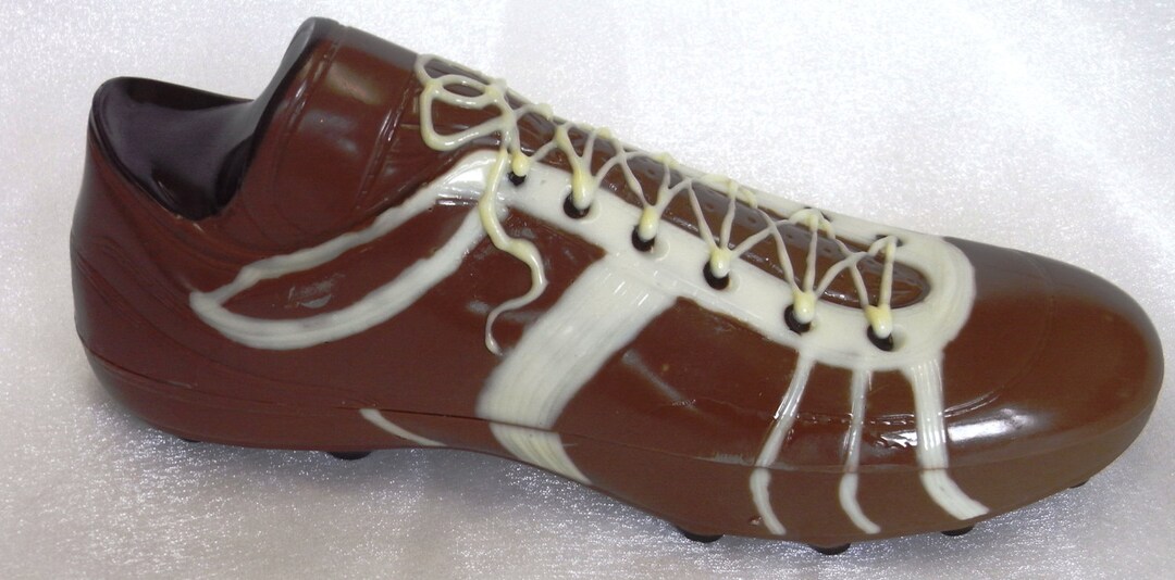 Hand-made Belgian Chocolate Football Boot - Etsy UK
