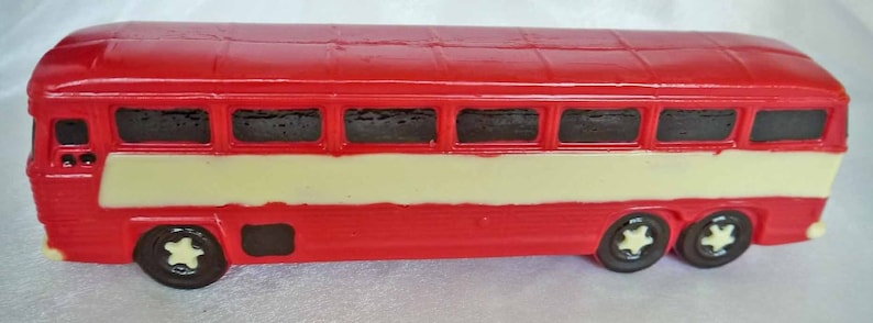 Hand-made Belgian Chocolate Bus. Choose From 2 Variations | Etsy UK