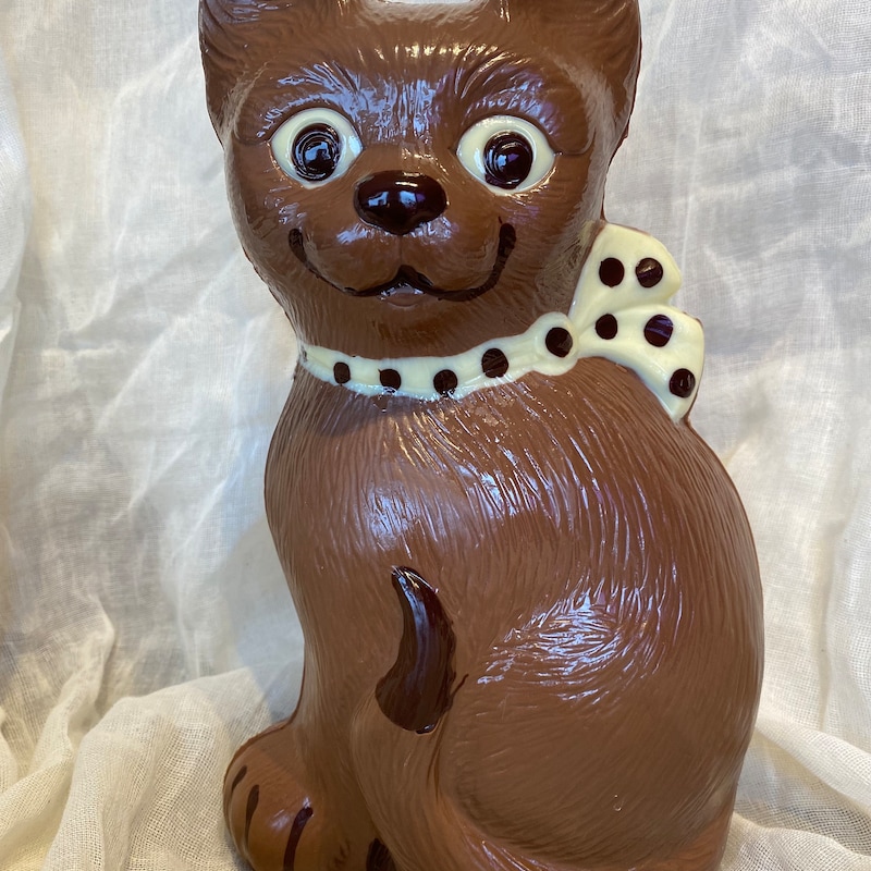 Cat Shaped Chocolate - Etsy UK