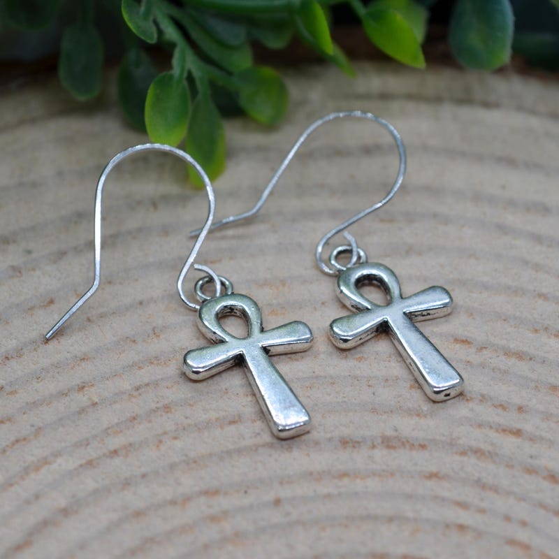 Ankh Earrings - Etsy