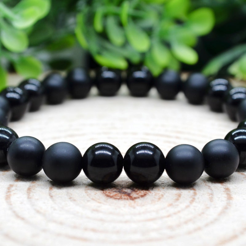 Black Onyx Bracelet - Etsy