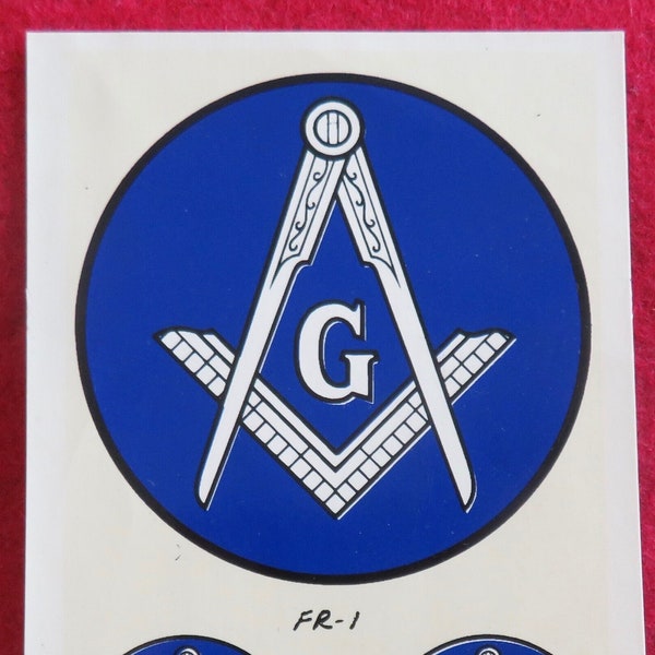 Masonic Symbol Decals - Etsy