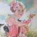 Original 1930's Happy Childhood Days Calendar Art Print by Irene Patten ...