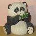 Original Artesania Rinconada Uruguay Panda Bear Figurine - Etsy