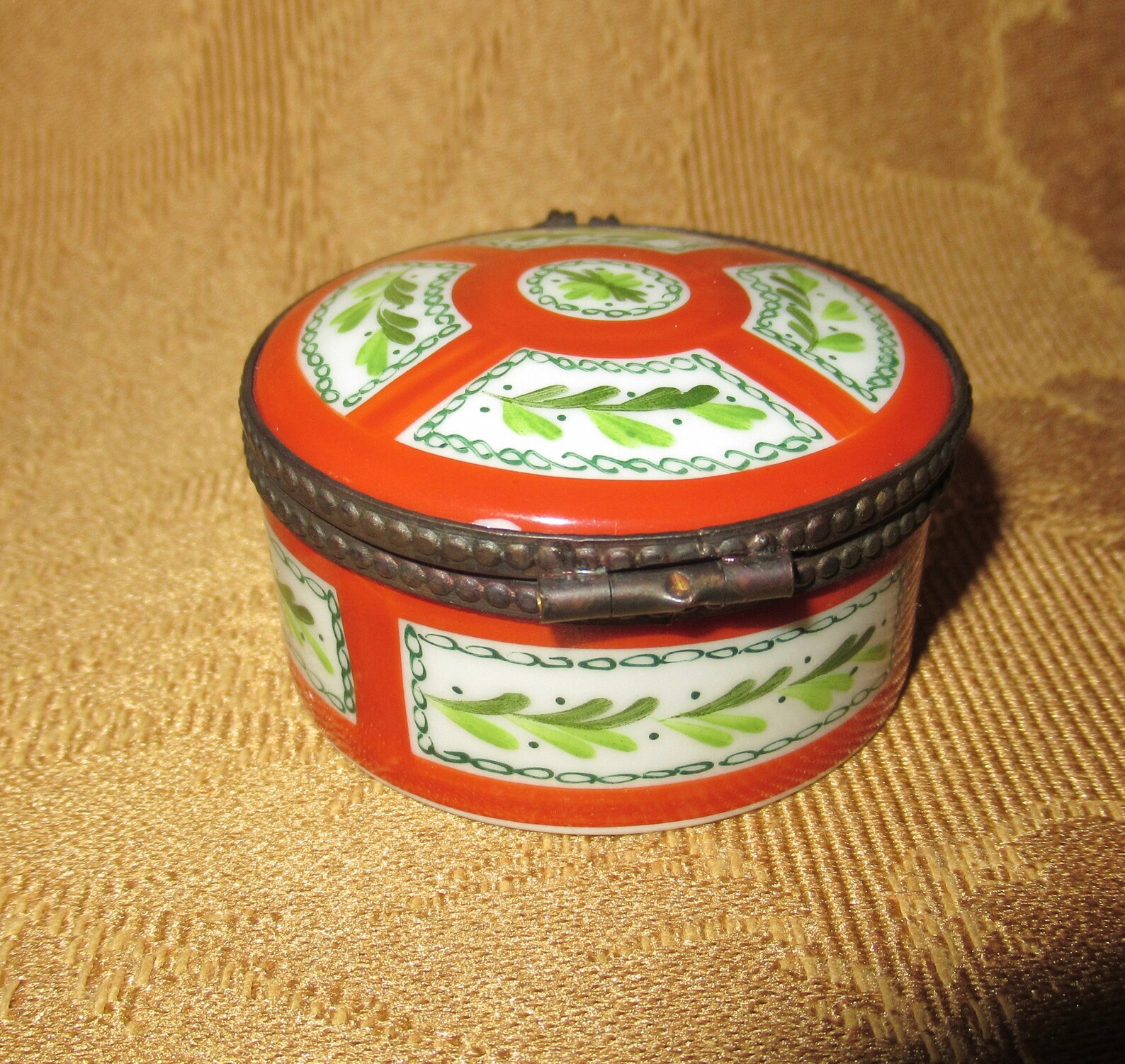 Original Limoges Peint Main Ring Box Hand Painted Trinket Box - Etsy
