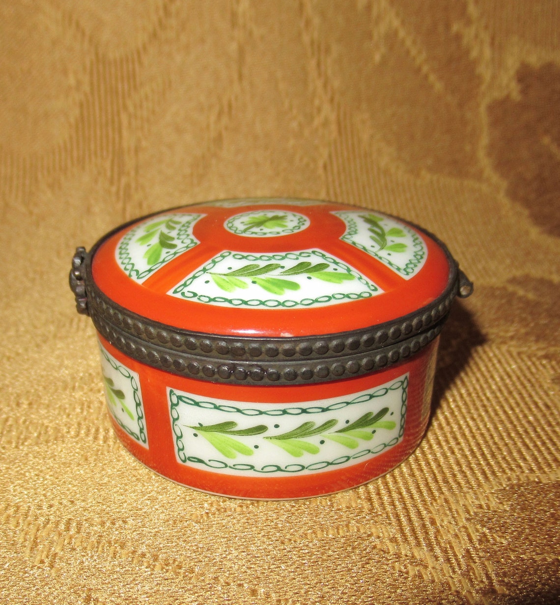 Original Limoges Peint Main Ring Box Hand Painted Trinket Box - Etsy