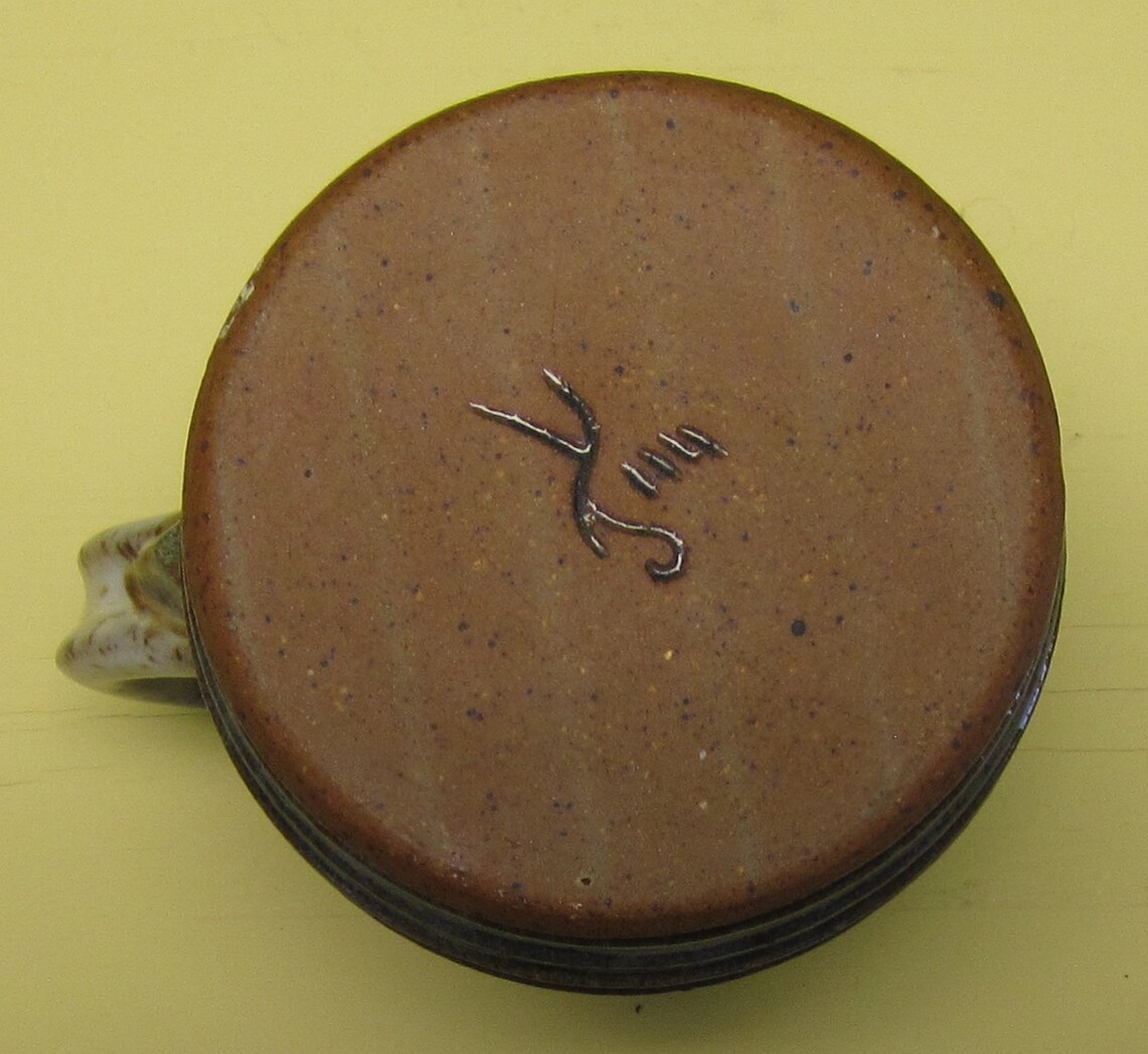 Mid Century Modern Studio Art Pottery Signed 4 3/4 - Etsy