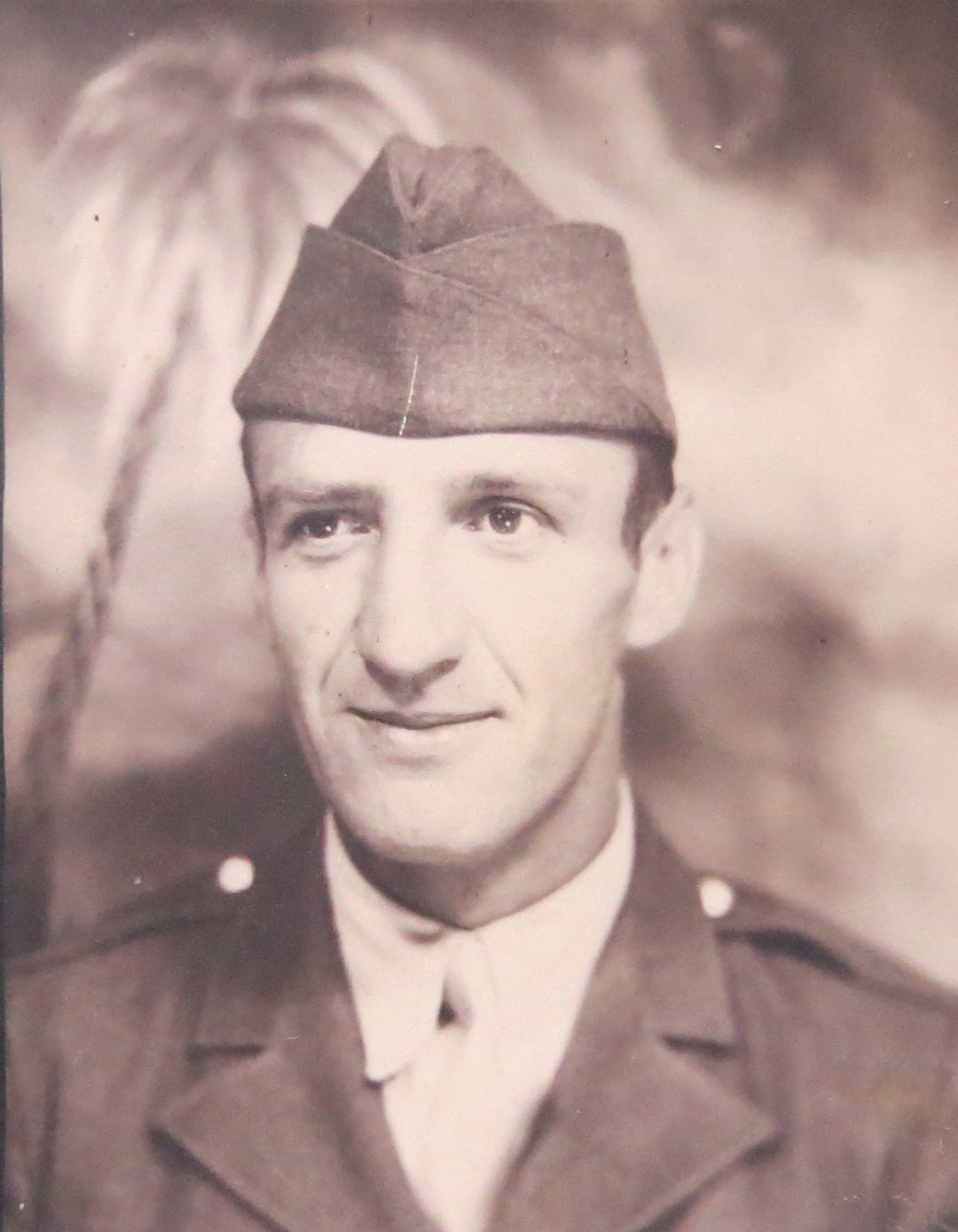 Original 1940's Handsome US Army Soldier World War II Era Photo Booth ...