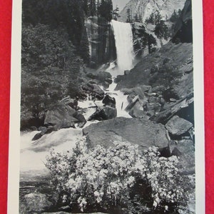 Vernal Falls - Ansel Adams (1902-1984) Best's Studio Yosemite National ...