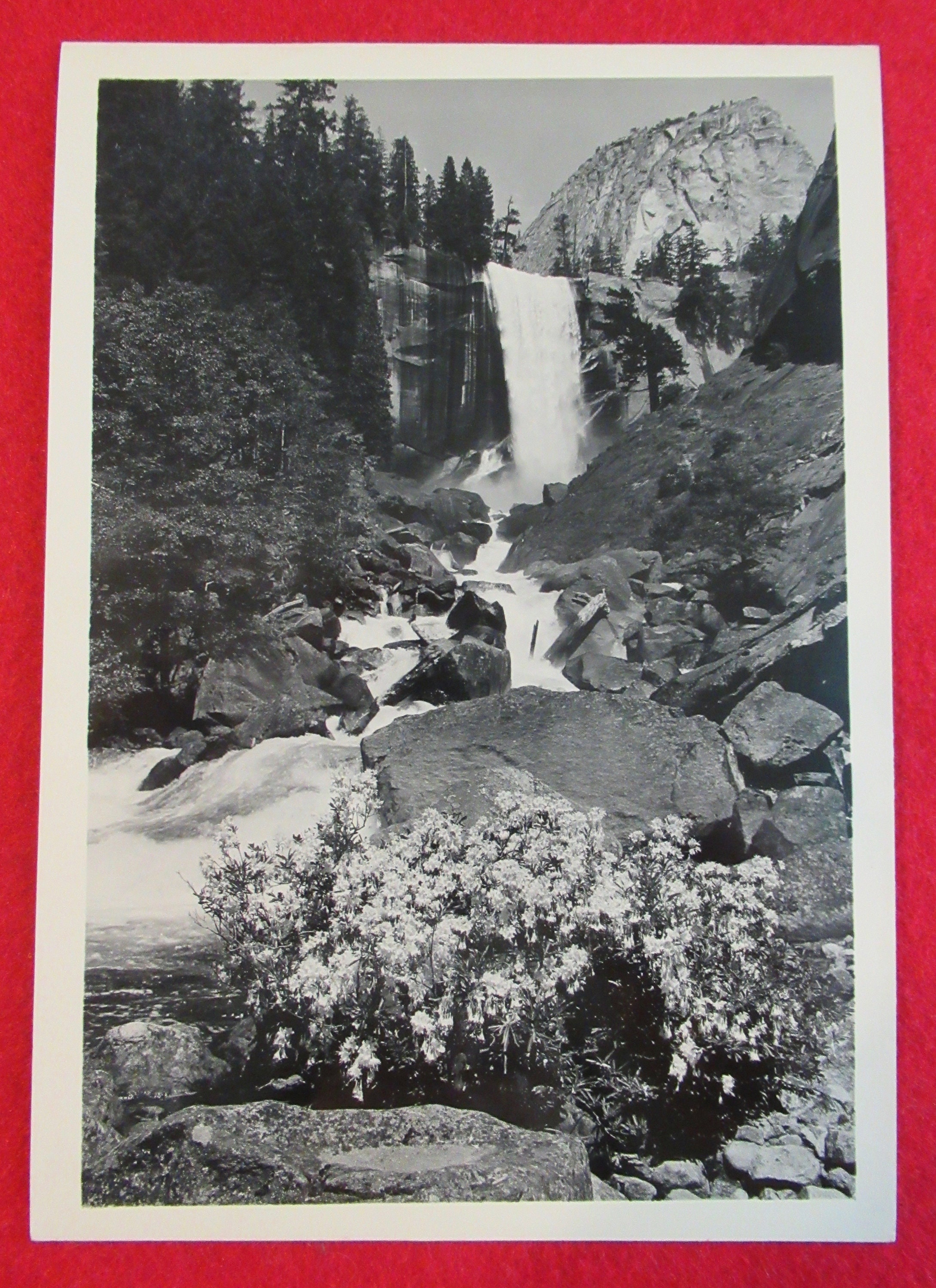 Vernal Falls Ansel Adams 1902-1984 Best's Studio - Etsy UK