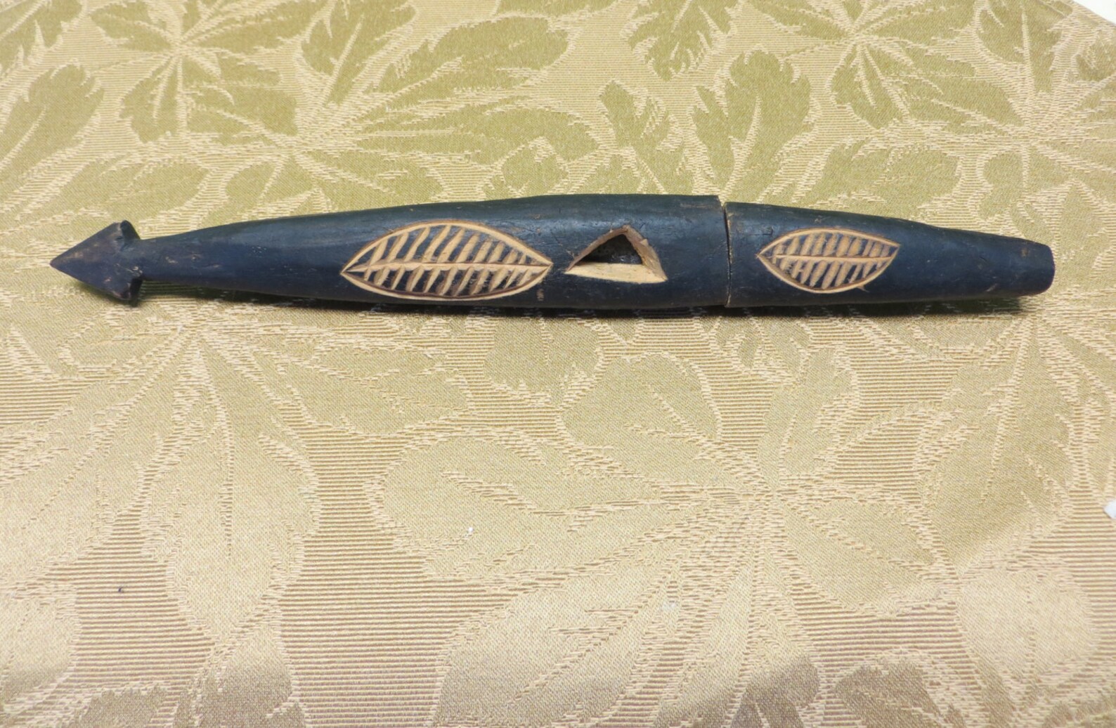 Antique Hand Made Primitive African Dagger Carved Tribal Designs on ...