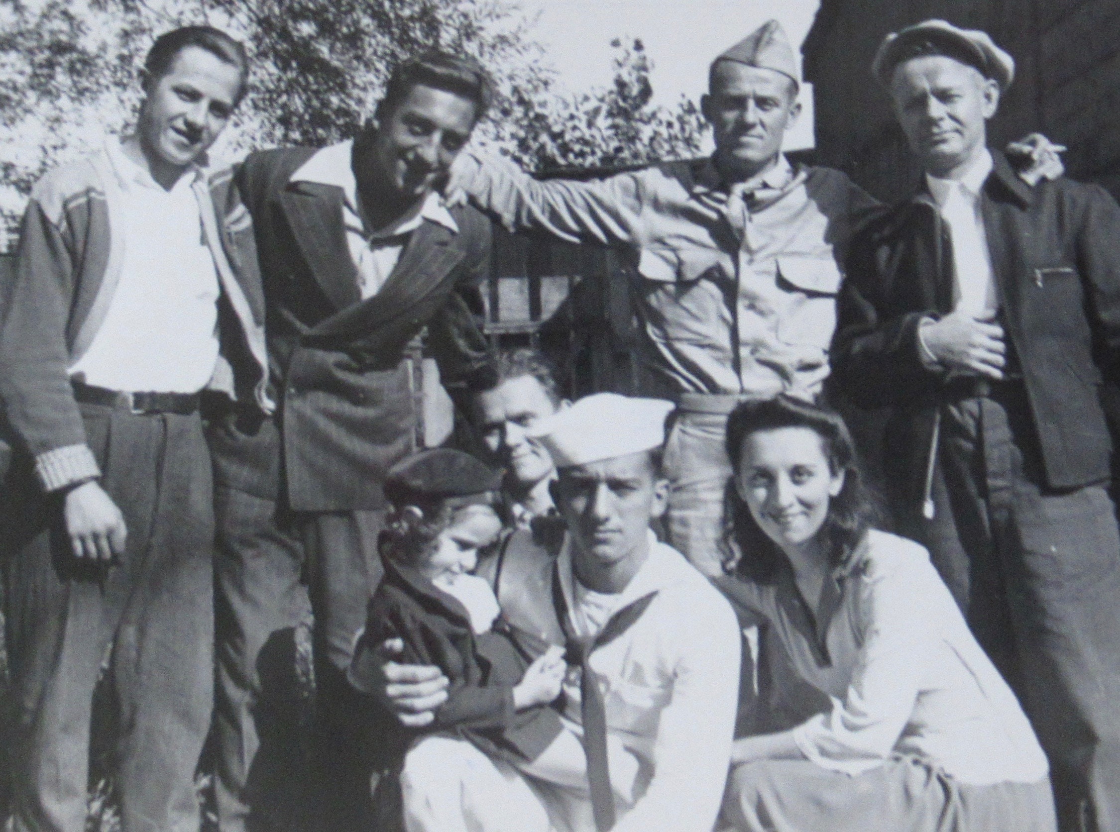 An American Family - Iconic 1940's WW II Era Family Snapshot Photo - Etsy