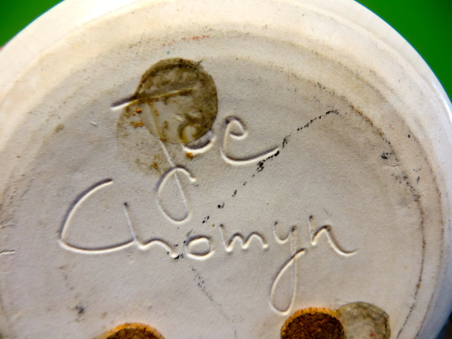 Original Joe Chomyn Signed Hand Thrown Blue Glaze Pottery Vase | Etsy