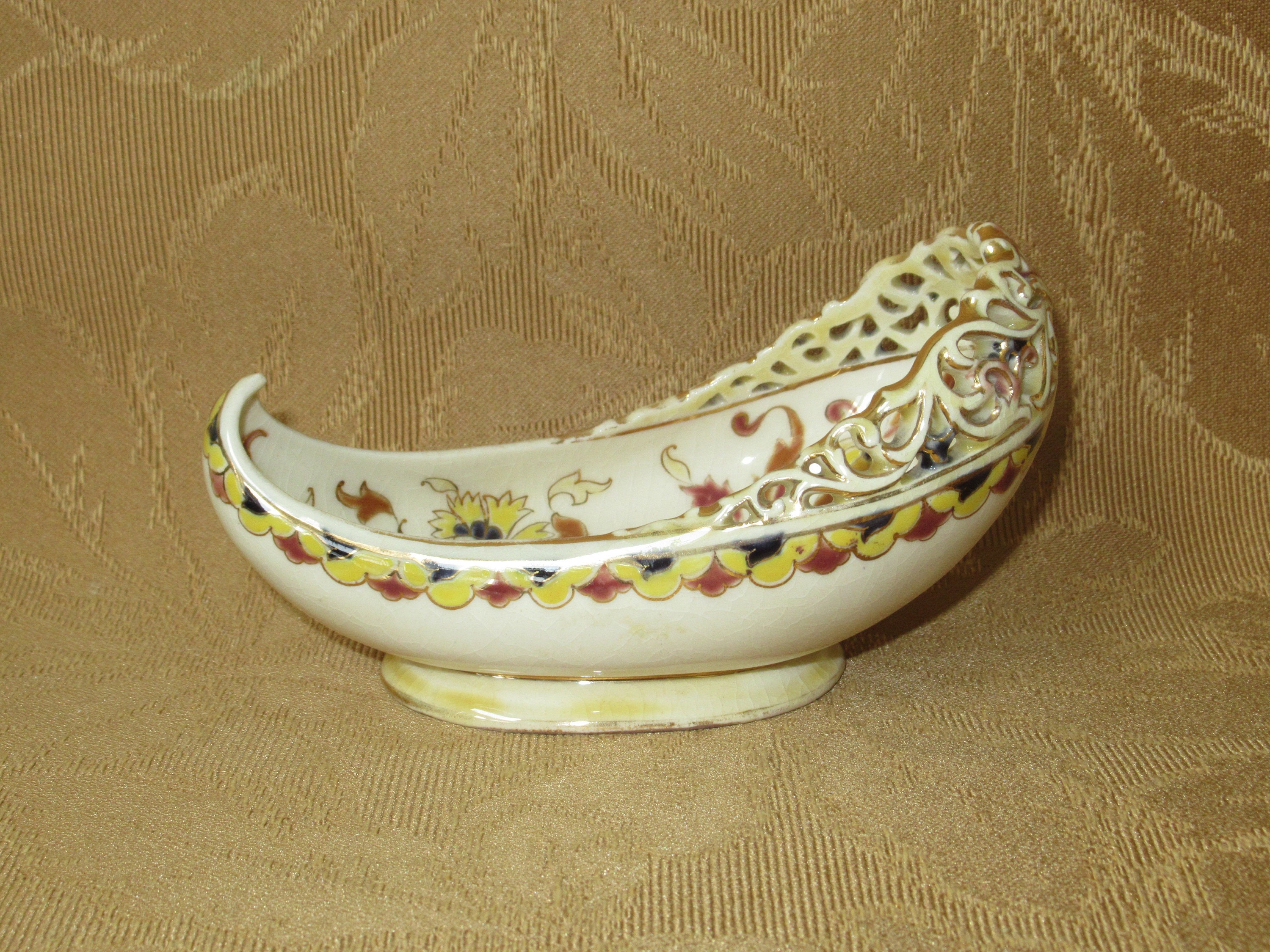 Rare 1880's Zsolnay Porcelain Hungary Elegant Bowl - # 1211 - Etsy