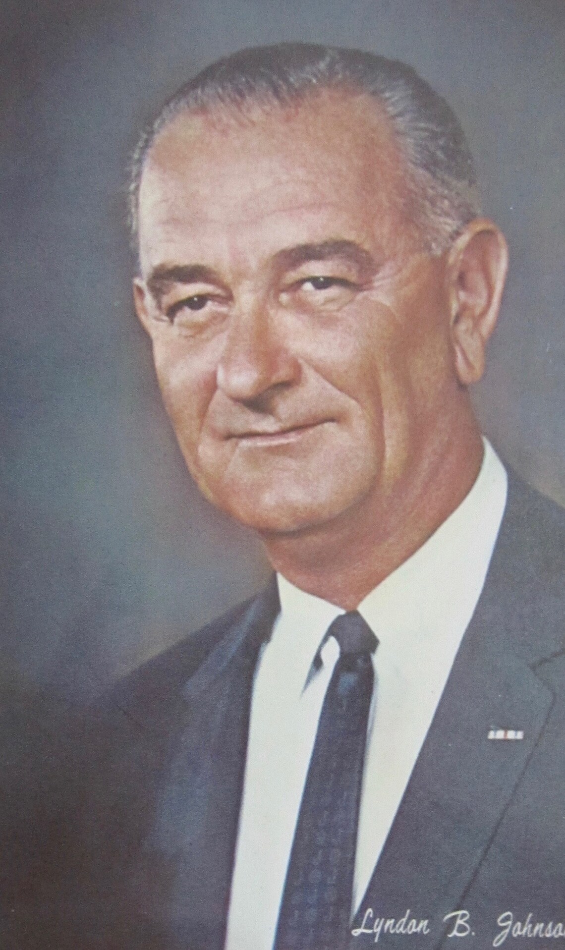 Original 1960's LBJ Lyndon B Johnson 36th President of the - Etsy