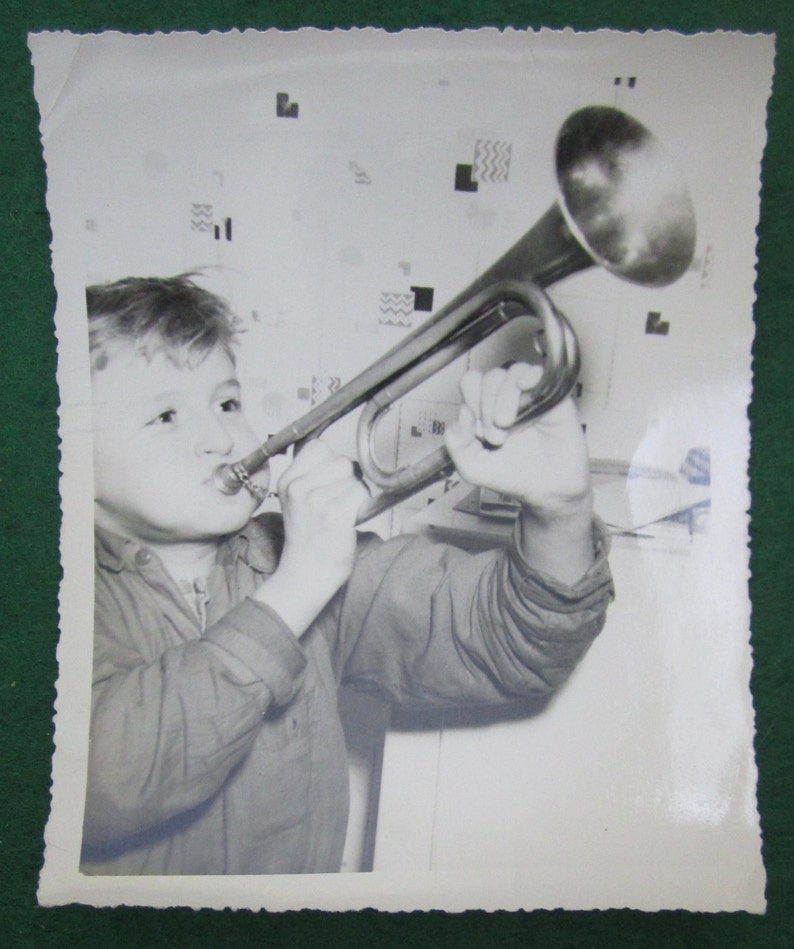 Johnny Blow Your Horn Vintage 1940's Little Bugler Boy - Etsy