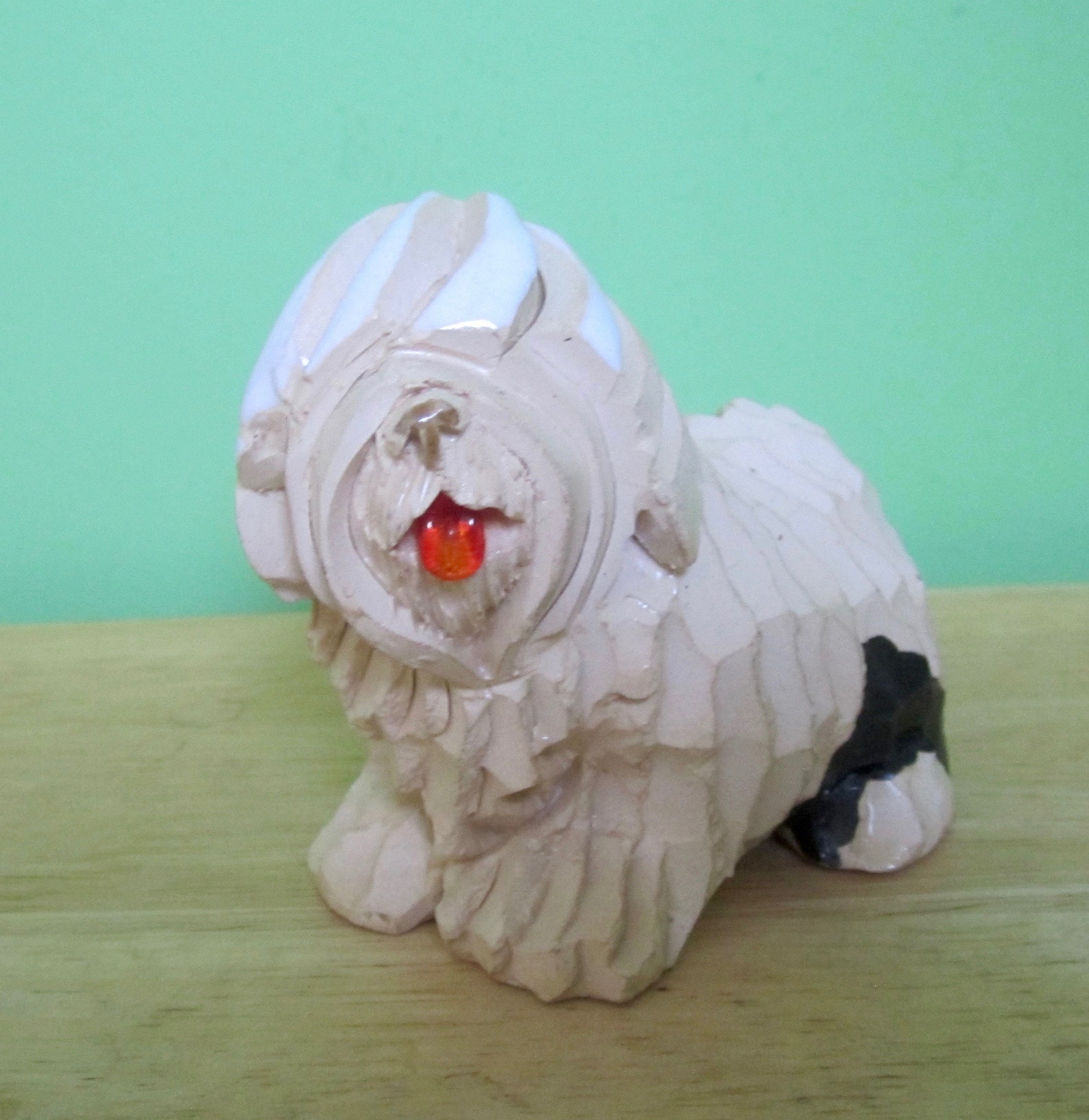 Vintage Artesania Rinconada English Sheep Dog Figurine | Etsy