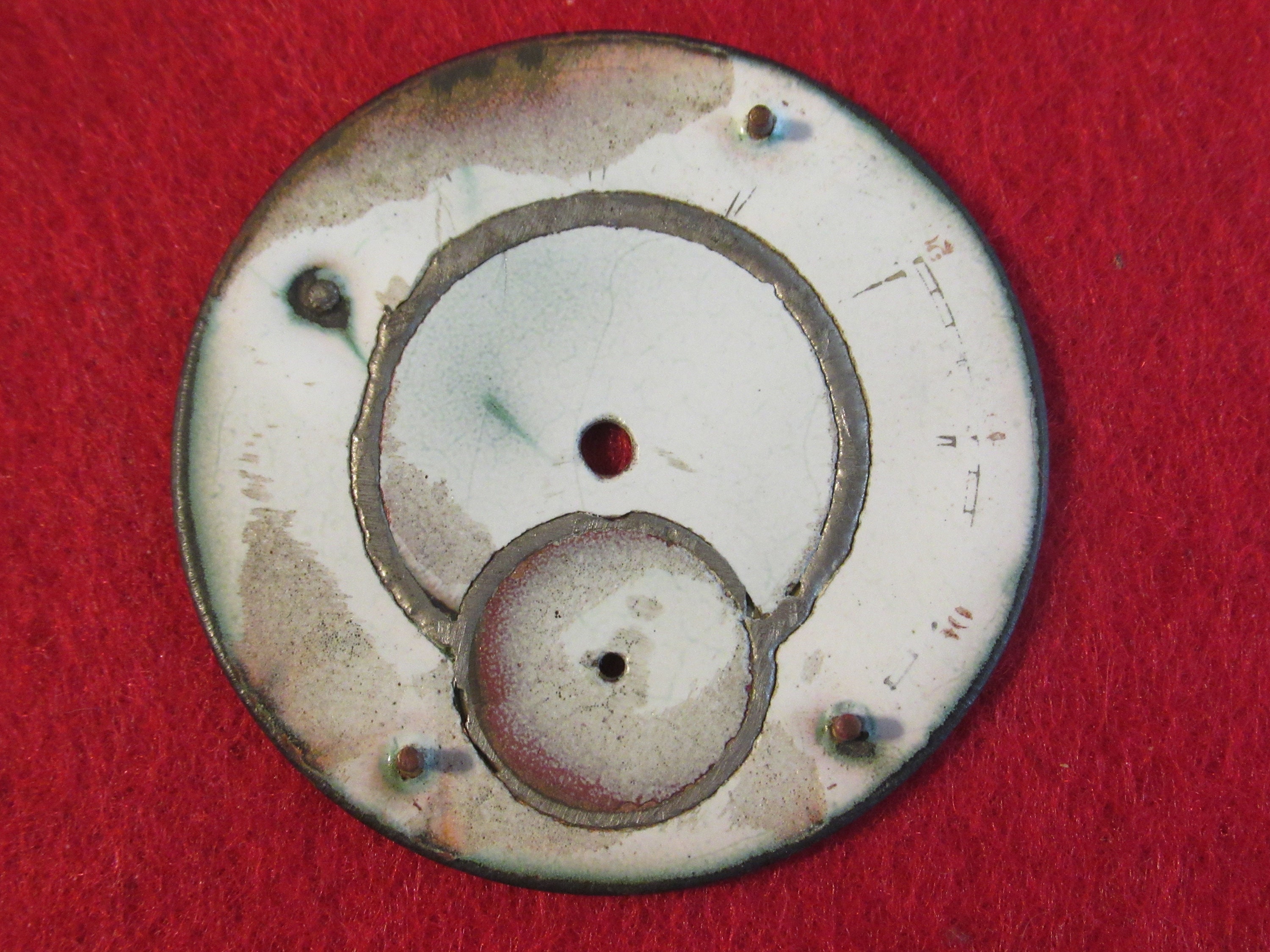 Original Pocket Watch Face Replacement WJ Wish & Son Chicago | Etsy