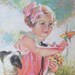 Original 1930's Happy Childhood Days Calendar Art Print by Irene Patten ...