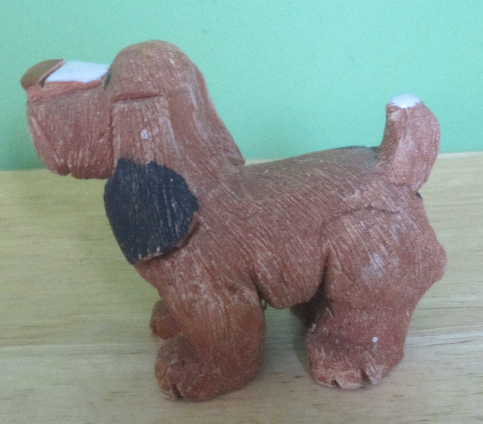 Vintage Artesania Rinconada Basset Hound Dog Figurine Free | Etsy