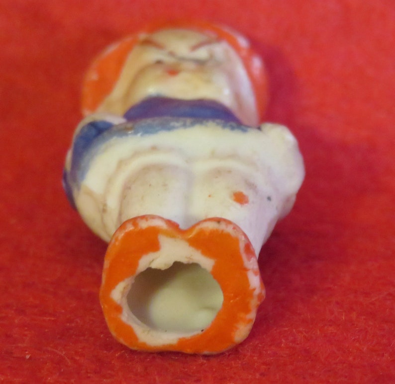 Vintage 1920's Bisque Angry Little Boy Toy Doll Figurine - Made in ...