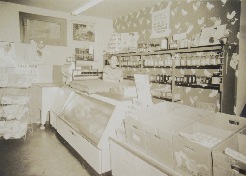 1950's Chicago Corner Store 7 X 5 Occupational Photo - Etsy