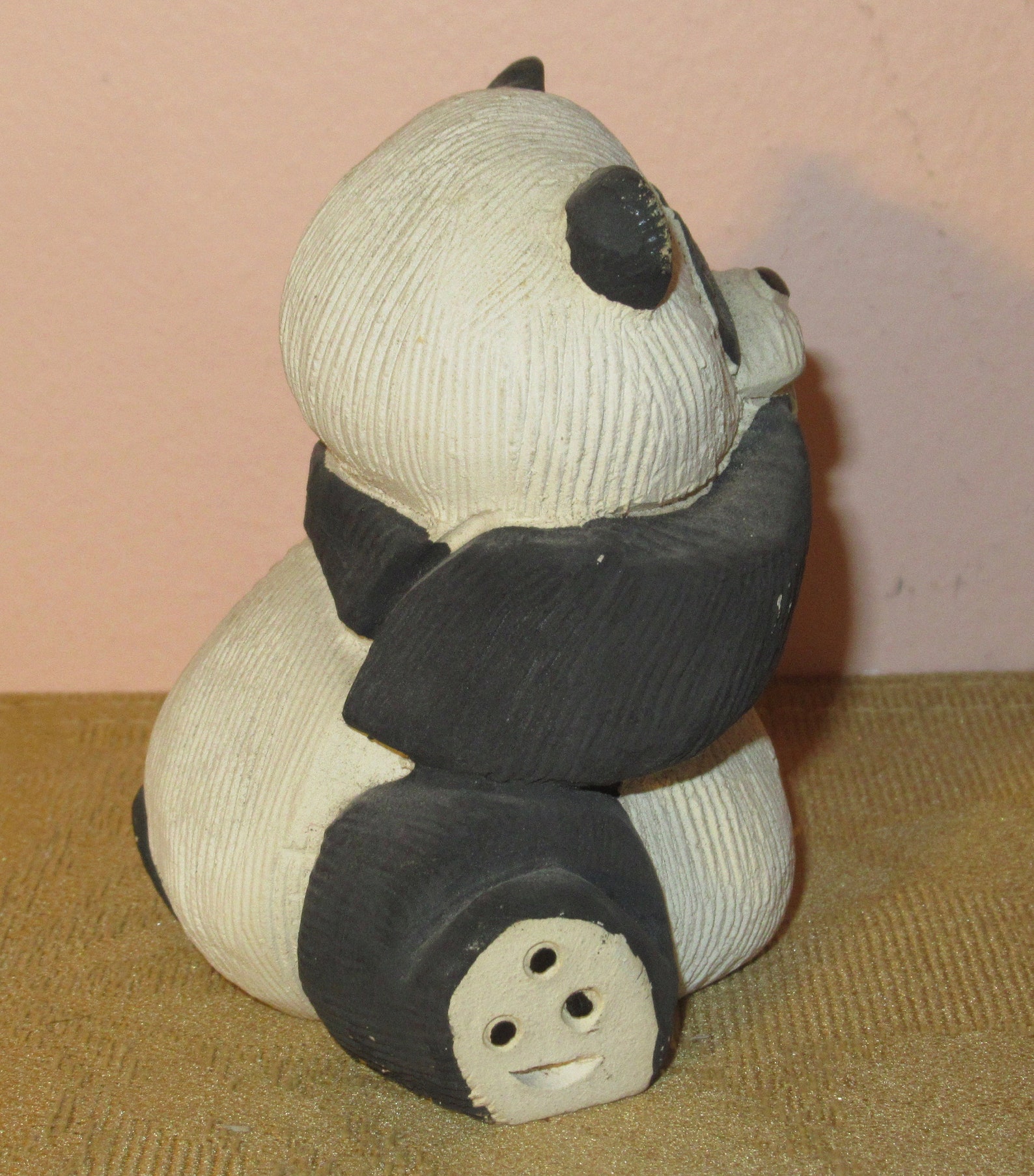 Original Artesania Rinconada Uruguay Panda Bear Figurine - Etsy