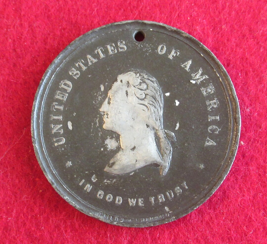 1889 George Washington Presidential Inauguration Centennial Token Child ...