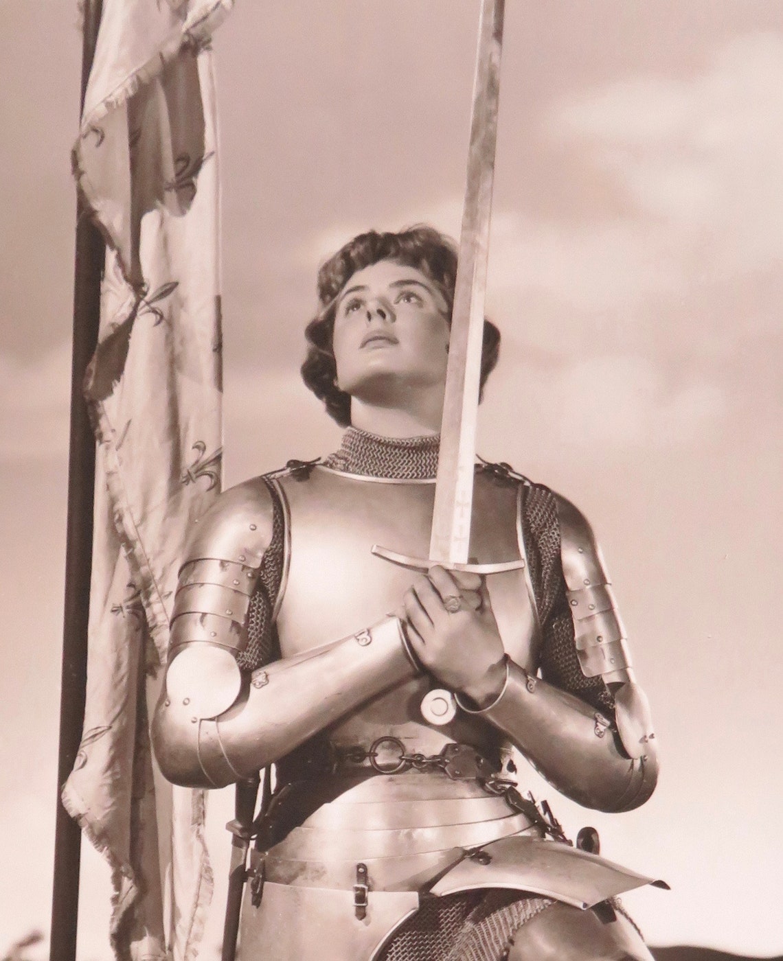 Vintage 1948 Ingrid Bergman Joan of Arc Movie Still 8 x 10 | Etsy