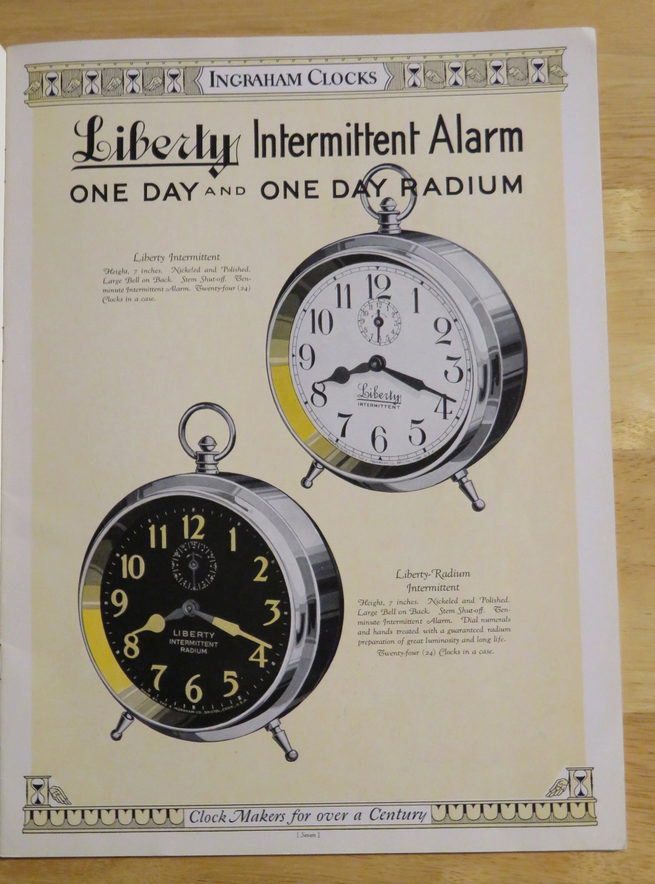 Original 1928 Ingraham Watches and Clocks Advertising | Etsy