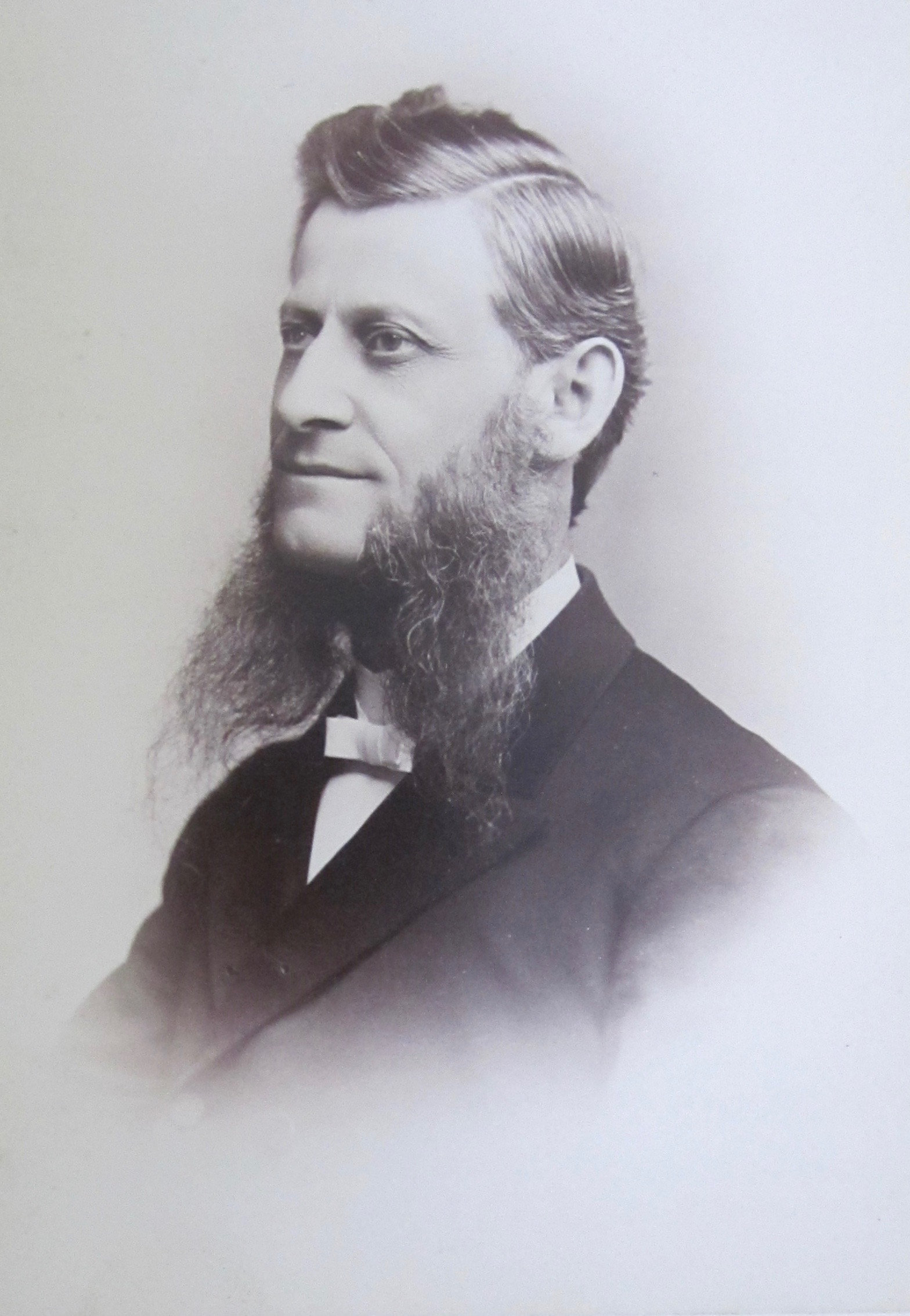 Original 1890's Rev M Rhodes DD Bearded Preacher Man | Etsy