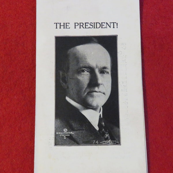 Calvin Coolidge - Etsy