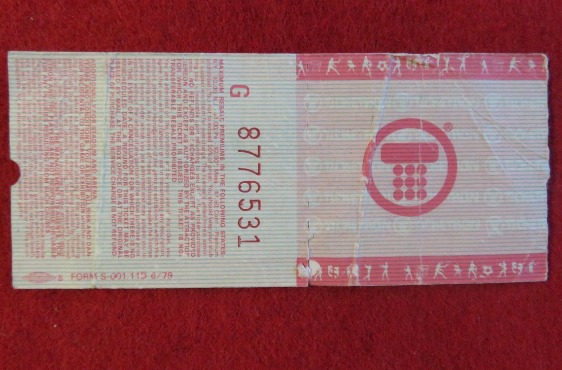 Original 1980 Allman Brothers Alpine Valley Concert Ticket - Etsy