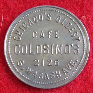 Vintage 1920's Big Jim Colosimo's Cafe Chicago Al Capone Prohibition ...
