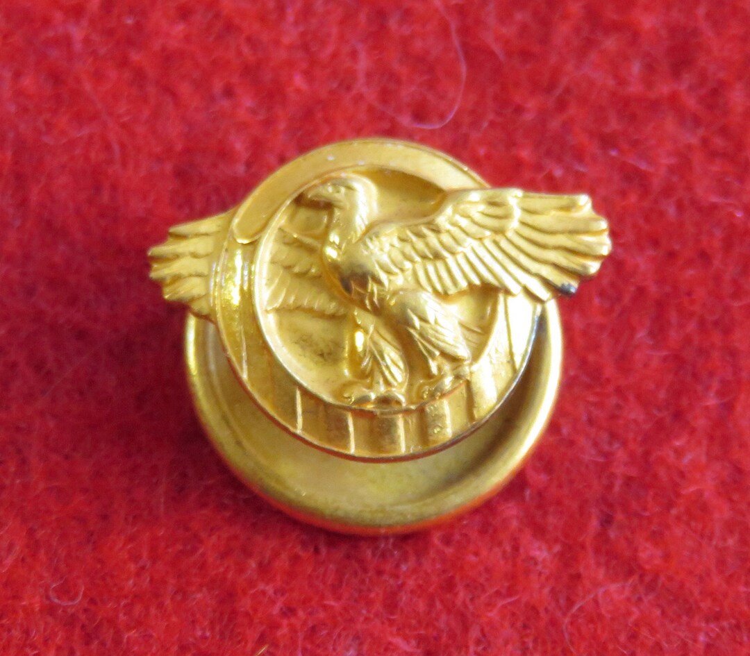Original 1940's WWII World War II Ruptured Duck Honorable Discharge US ...