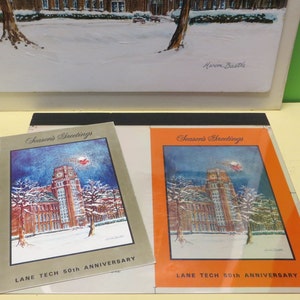 Original 1958 Lane Tech High School Chicago Marion Bastle Ink | Etsy