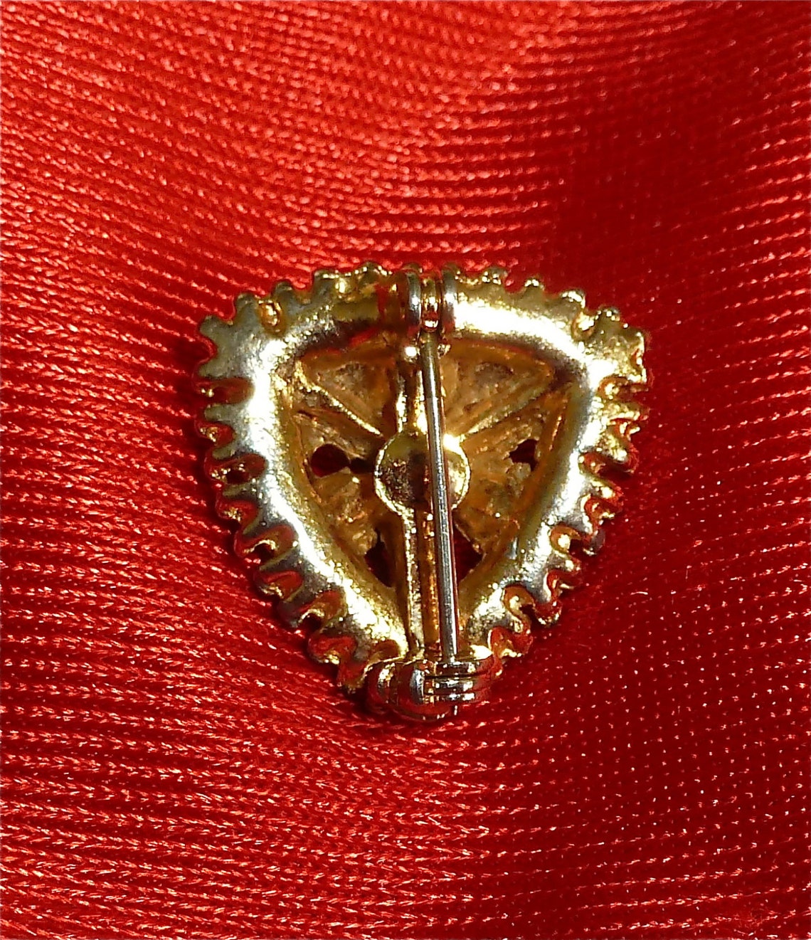 Unusual 1960's Holy Trinity Triune Brooch Pin Gold Tone - Etsy